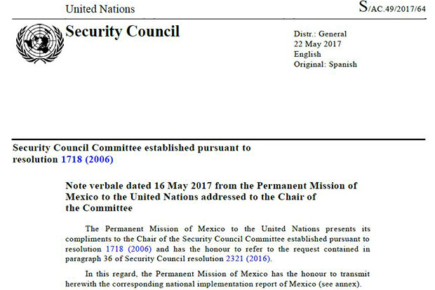 멕시코서 추방당한 北대사 "추방명령은 무지한 조치" 반발