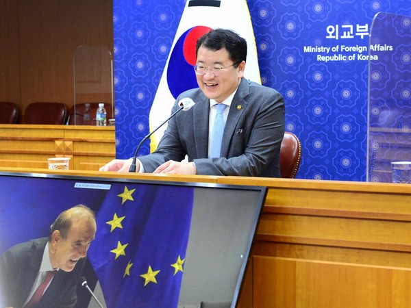 제6차 한-유럽연합(EU) 고위정치대화...한-EU 전략적 동반자 관계 등 논의
