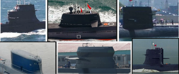 [잠수함 리얼리티](2) 중국잠수함 039형 함교탑 형상이 6가지인 이유